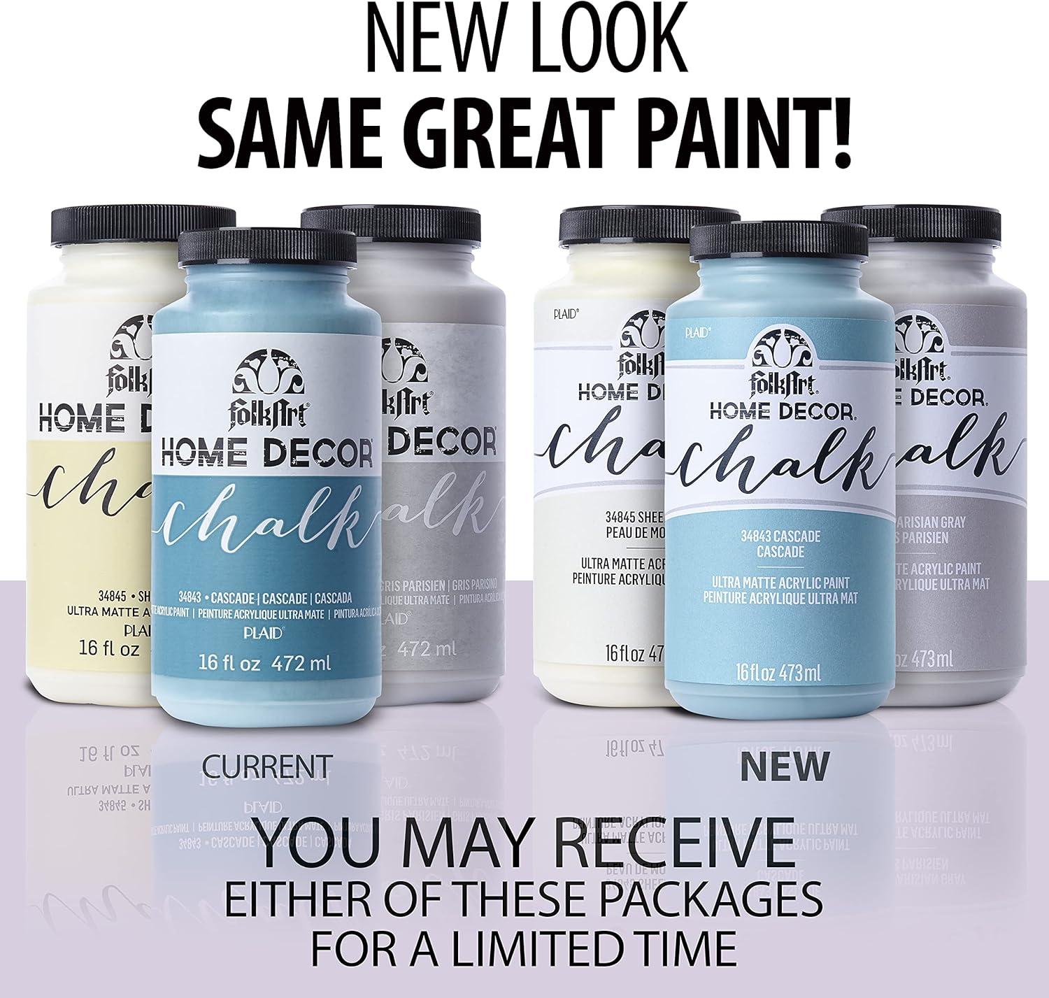 FolkArt Home Décor Acrylic Chalk Furniture & Craft Paint in Assorted ...