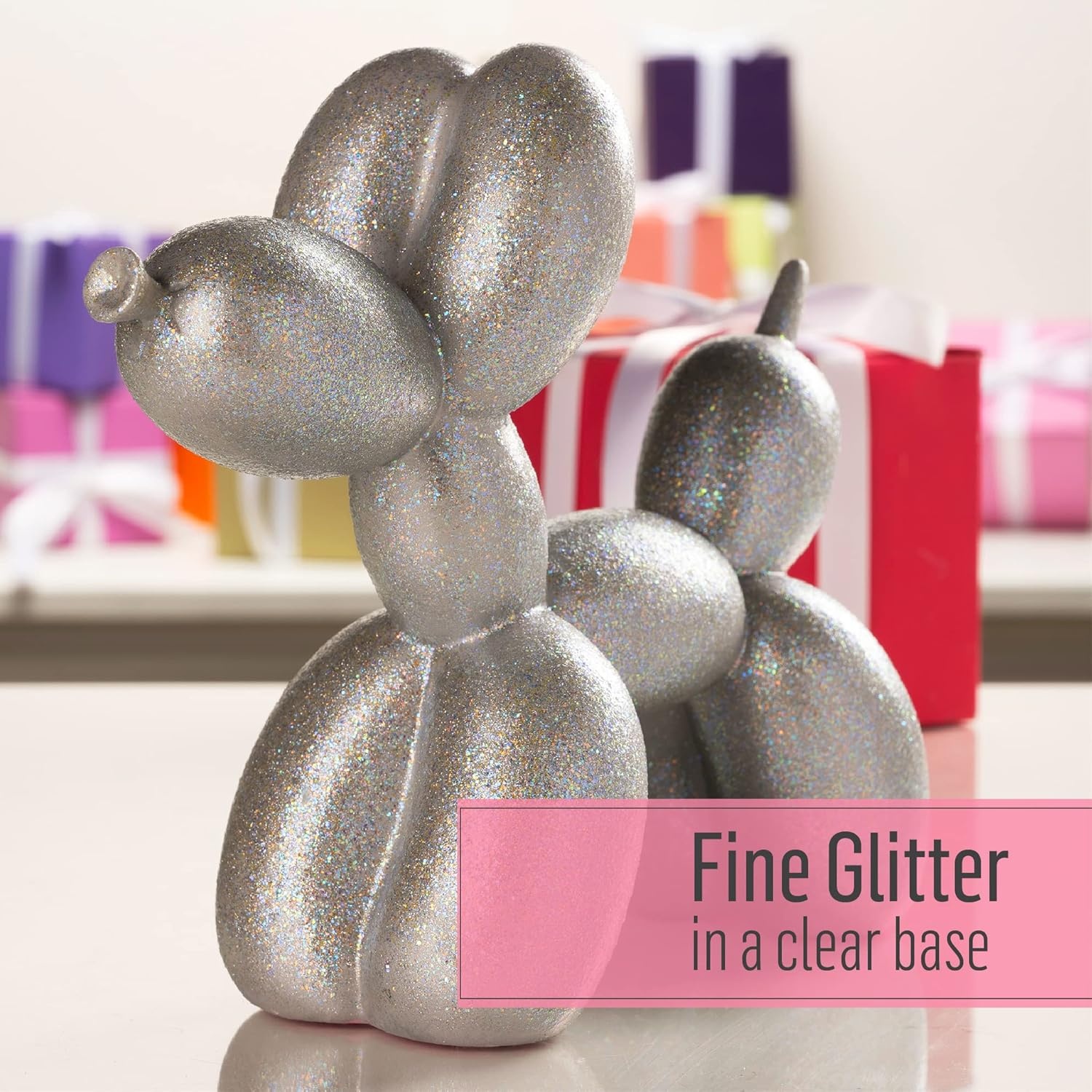FolkArt Glitterific Fine Assorted Acrylic Craft Paints, Purple 2 fl oz ...